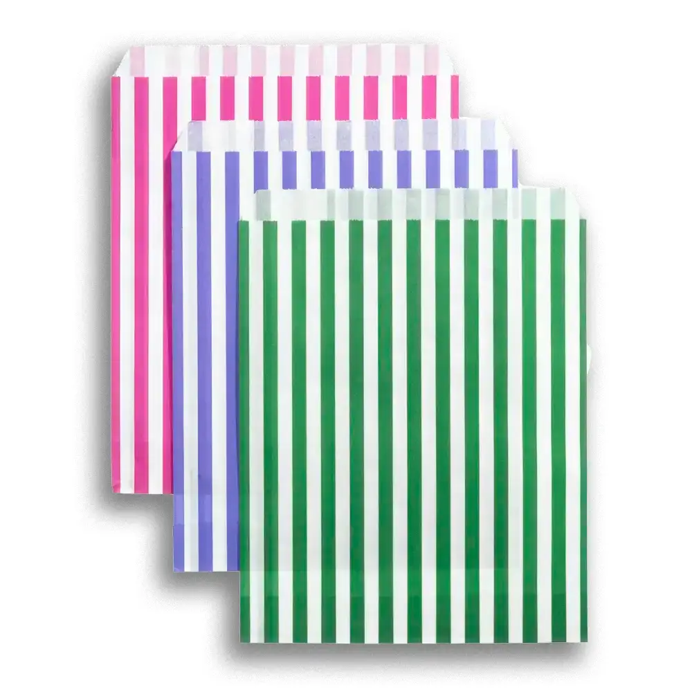 Candy Stripe Sweet Paper Bags from Carrier Bag Shop